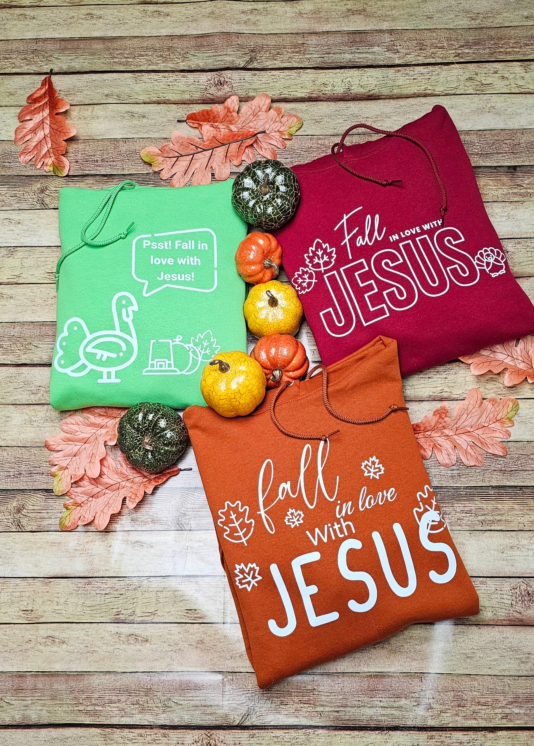 Limited Fall Collection: Fall In Love with Jesus – GRACE2Become